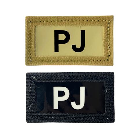 T025 Pj Irlum Reversible Cloth Patch Aws Inc