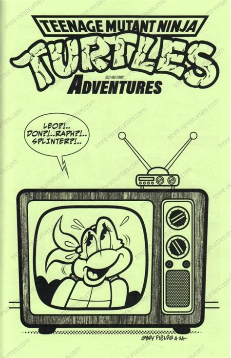 Tmnt Silly And Funny Adventures Title Tmnt A Collection