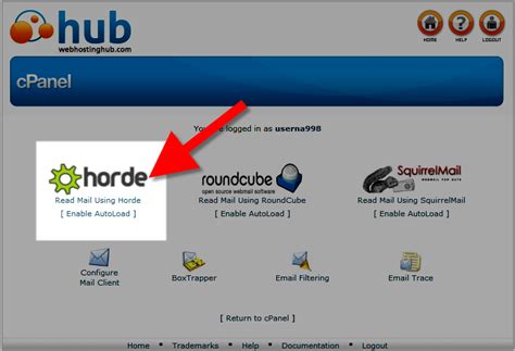 How To Use Horde To Viewaccess All Email Accounts Web Hosting Hub