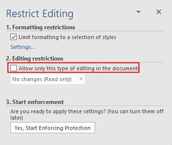 How To Lock A Word Document OfficeBeginner