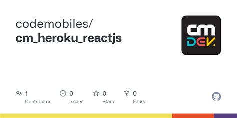 Github Codemobilescmherokureactjs