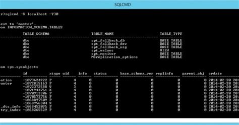 SCRIPTS EM SQL SQLCMD O utilitário de linha de comando do SQL Server