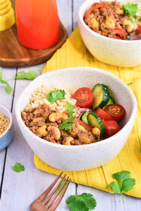 Bowl De Carne Molida 👩‍🍳recetas Saludables Cocinable
