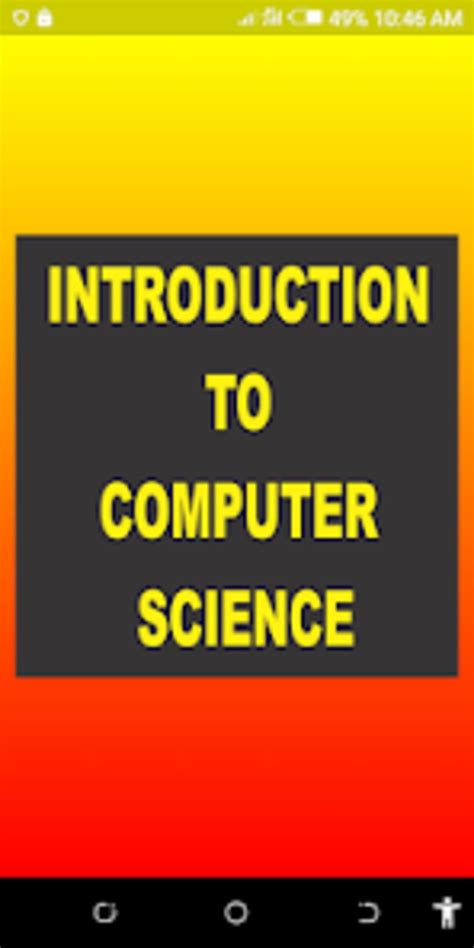 Android için INTRODUCTION TO COMPUTER SCIEN İndir