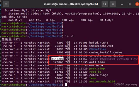 音视频开发—使用ffmpeg将yuv文件编码成h264裸流文件 c语言实现 yuv转h264 csdn博客