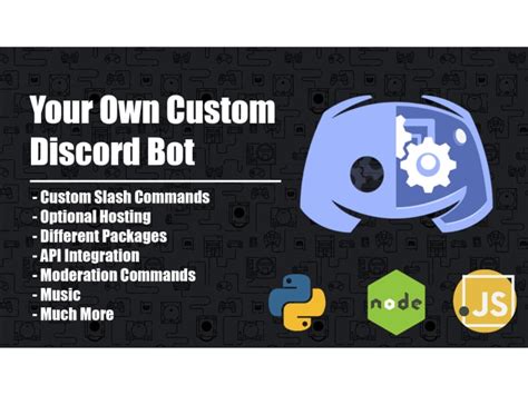 Make A Custom Discord Bot By Iikaydee Fiverr