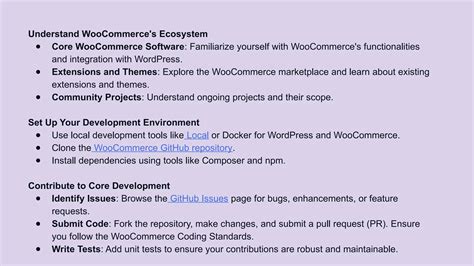 How To Contribute To The Woocommerce Ecosystem As A Developer Ppt