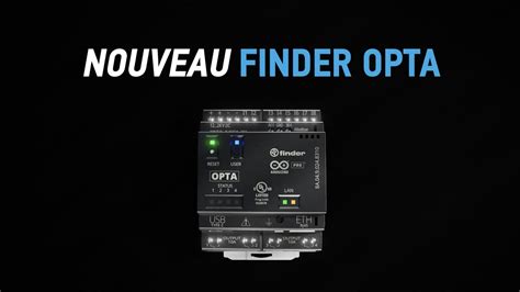 Opta Le Relais Logique Programmable Par Finder Youtube