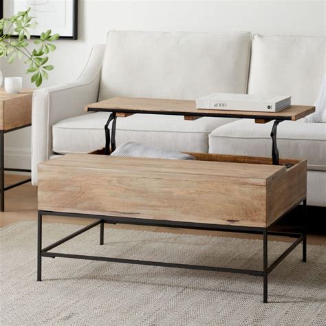 23 Stunning Wooden Coffee Tables With Storage Happily Inspired