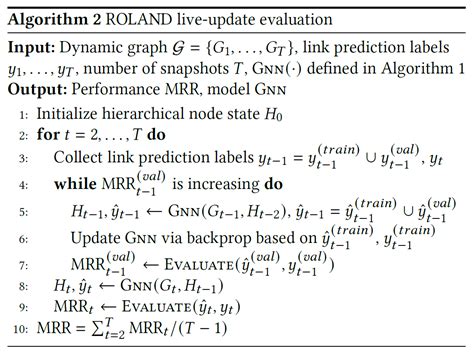 文献阅读（74）kdd2022 Roland Graph Learning Framework For Dynamic Graphs Csdn博客