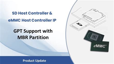 New Release Sd 30 And Emmc Host Controller Integrates Gpt Support