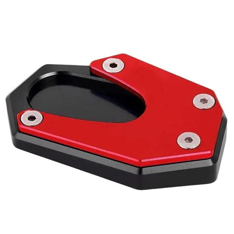 오토바이 사이드 스탠드 발 지원 알루미늄 모터 자전거 킥 스탠드 발 사이드 스탠드 액세서리 스즈키 V Strom1050 2020 플레이트 Aliexpress