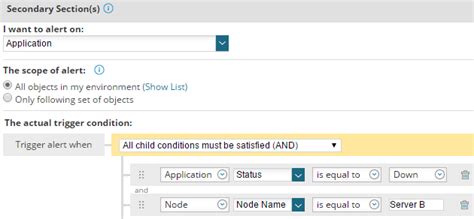 Alerts With Multi Element Triggers In The Solarwinds Platform