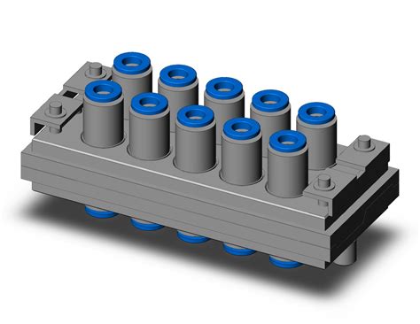 Smc Kdm10 07 Rectangular Multi Connector