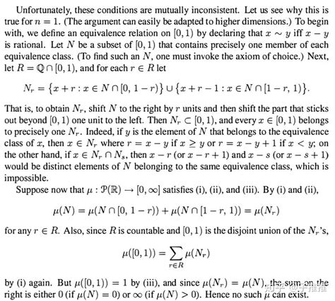 实分析笔记 §1 1 测度 测度导论 知乎
