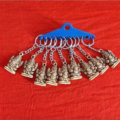 Black Plastic Ganesha Krishna Keychains Set Packaging Type Box At Rs