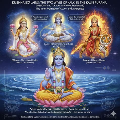 Krishna Explains The Two Wives Of Kalki In The Kalki Purana Passionit