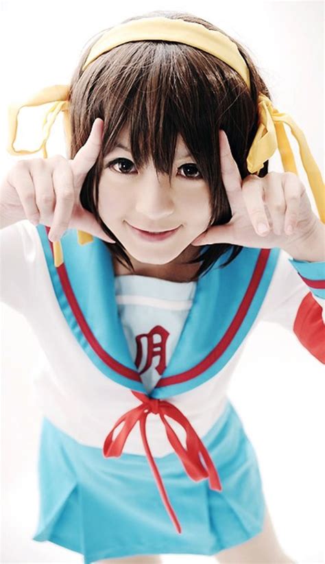 Anima Animasi Misa Cosplay Photography As Haruhi Suzumiya