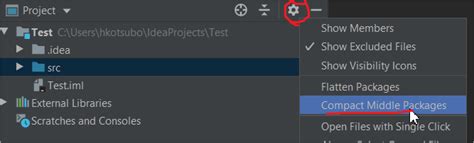 Java Como Separar O Nome Dos Pacotes Na árvore De Diretórios Do Intellij Idea Stack