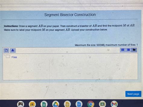 Bisect A Segment Constructions