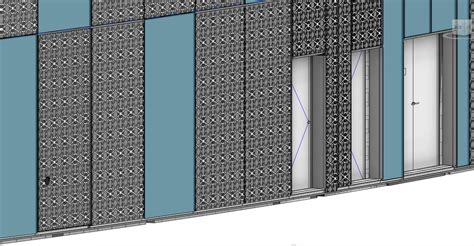 Solved Perforated Parametric Curtain Wall Panel Revit Autodesk Community
