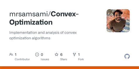 Github Mrsamsamiconvex Optimization Implementation And Analysis Of Convex Optimization