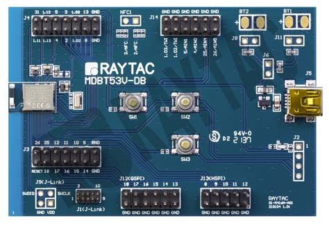 Mdbt53v Db 40 Ble Demo Board Oz Robotics
