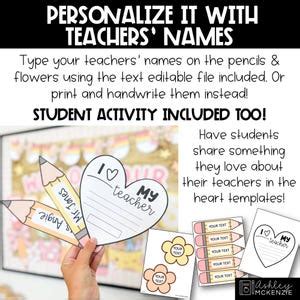 Teacher Appreciation Week Bulletin Board Kit May Bulletin Board Ideas
