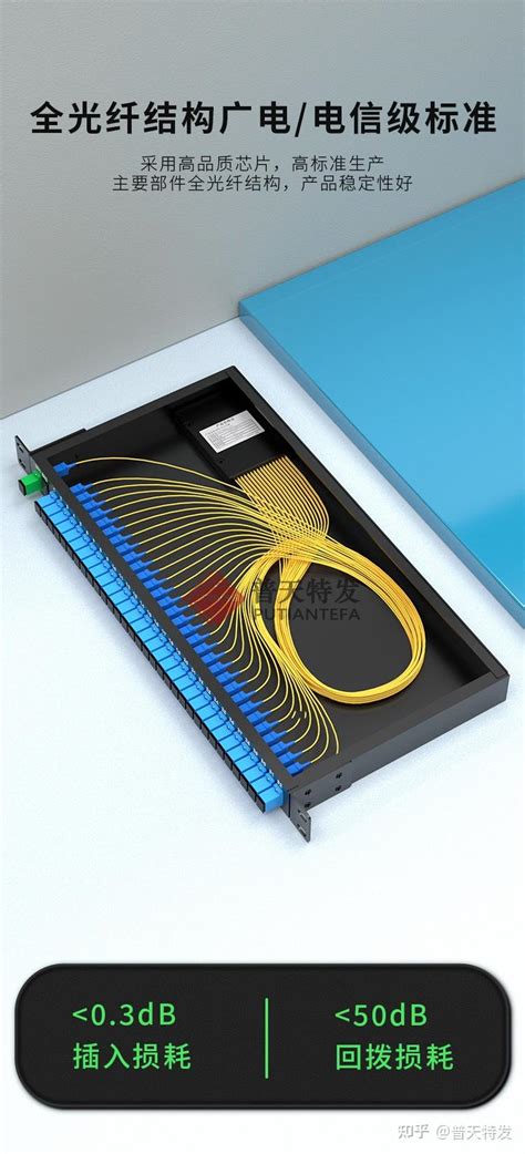 机架式plc平面波导型光分路器 1u 19英寸sc Upc 单模1分16 1分32 1分64 知乎