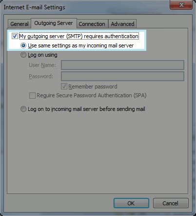 Hosting Control Panel Mail Setup Outlook2012 XMission Wiki