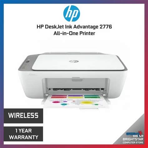 Hp Deskjet Ink Advantage 2776 Aio Printer Copy Scan Wifi Bluetooth