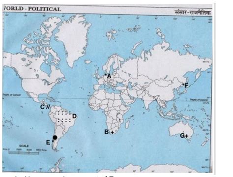 Cbse Class 12 Geography Map Work Solutions 2026 Check Most Expected Map Based Questions