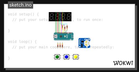 Jam Digital Wokwi Esp32 Stm32 Arduino Simulator