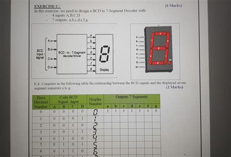 Solved 6 Marks EXERCISE C In This Exercise We Need To Chegg Com