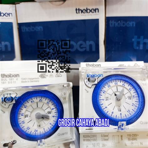 Jual Timer Theben Sul 181 D Original Theben Sul 181d Timer Jakarta Barat Grosir Cahaya Abadi