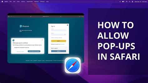 How To Allow Pop Ups In Safari Youtube