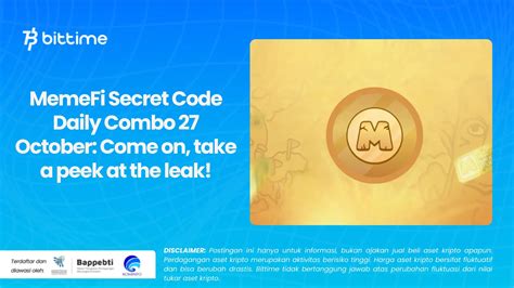 All Answers To Memefi Daily Code 27 October Most Complete And Updated