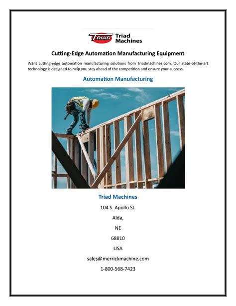 Ppt Cutting Edge Automation Manufacturing Equipment Powerpoint Presentation Id 12136882