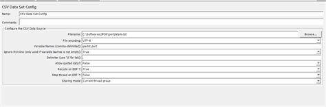 iso connection configuration is not picking variable names configured from csv dataset config