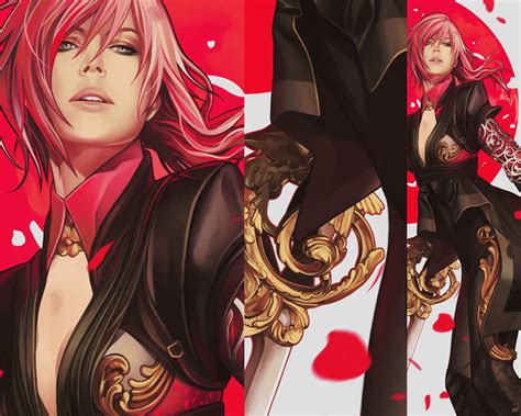 Lightning Farron Final Fantasy And 1 More Drawn By Karmalizzard