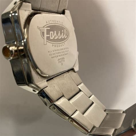 Vintage Fossil Jr 9306 Digital Analog Menâ S Quartz Watch Works Beautiful Watchcharts Marketplace