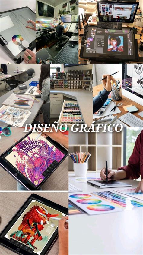 Diseño Gráfico Diseño Multimedia Y Arte Digital Tareas De Diseño Grafico Cuarto De Diseñador