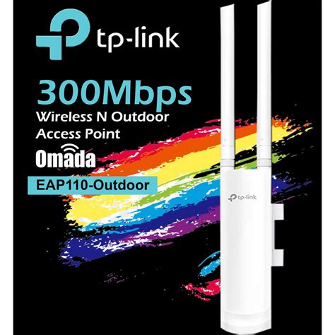 TP LINK EAP Outdoor Wireless N Outdoor Access Point Mbps Shopee Thailand