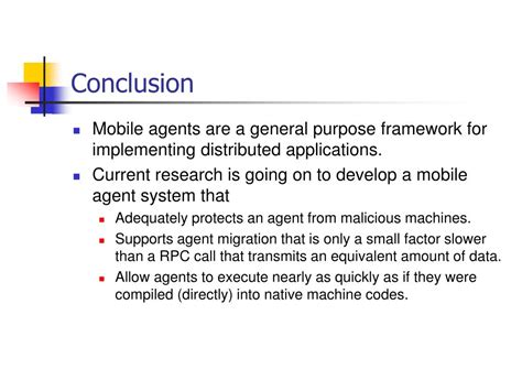Ppt Mobile Agents For Mobile Computing Powerpoint Presentation Free