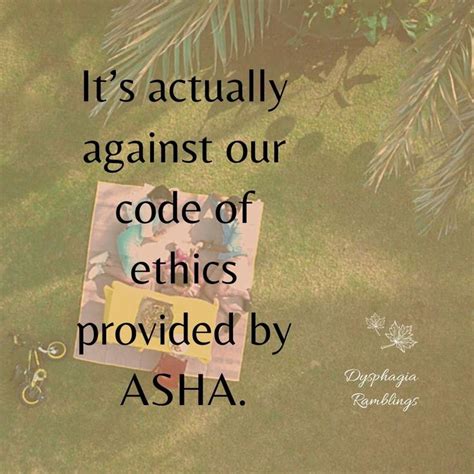 Code Of Ethics In Speech Language Pathology