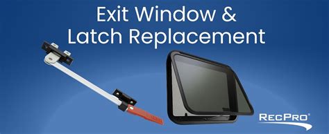 Amazon Com RecPro RV Exit Window Latch Egress Replacement Camper Emergency Exit Window Latch