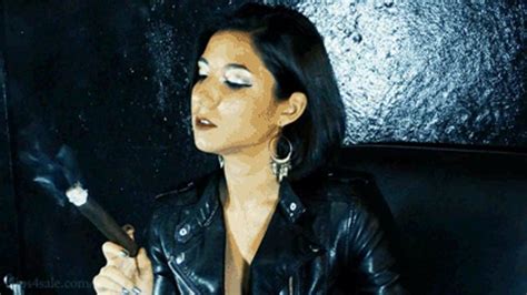 Lily Marlene Leather Jacket And A Big Cigar WMV Lily Marlene Fetish Fantasies Clips4sale