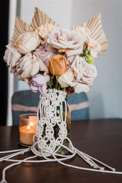 WOW How To Create A Macrame Floral Bouquet Wrap