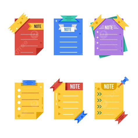 투명 한 배경의 Post It 시리즈 디자인 노트 일러스트 메모 일러스트 메모지 일러스트 스티커 일러스트 종이 일러스트 포스트잇 일러스트 포스트잇 디자인 삽 화 를