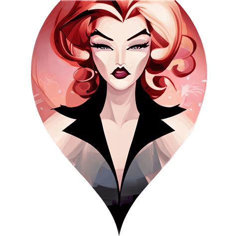 Beautiful Pinup Girl Sticker · Creative Fabrica